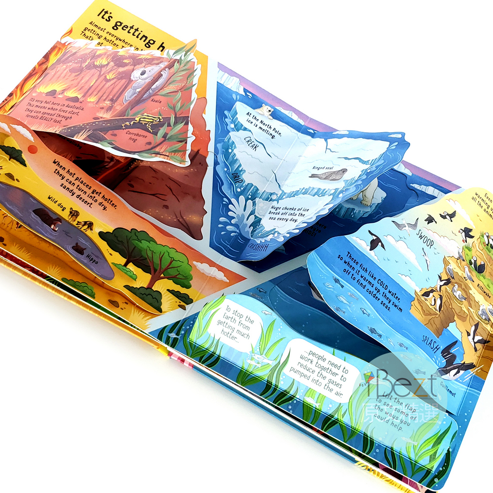 Look inside Animals in Danger 動物探索小百科｜媽咪愛