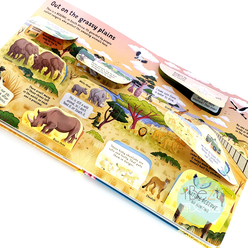 Look inside Animals in Danger 動物探索小百科｜媽咪愛