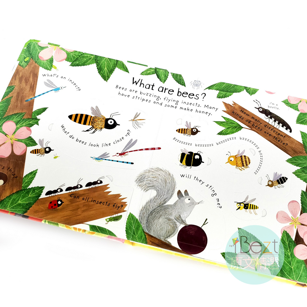 Why do we need bees Lift-the-Flap First Questions and Answers｜媽咪愛