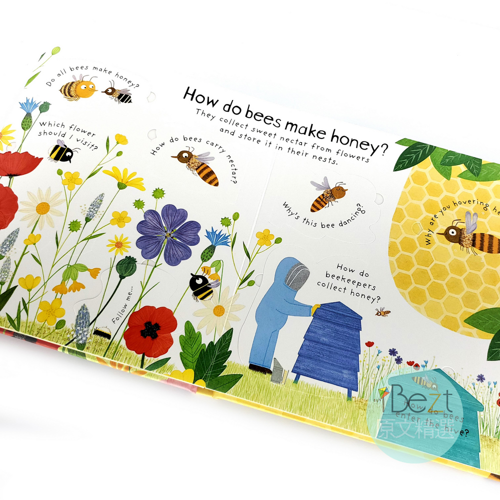 Why do we need bees Lift-the-Flap First Questions and Answers｜媽咪愛